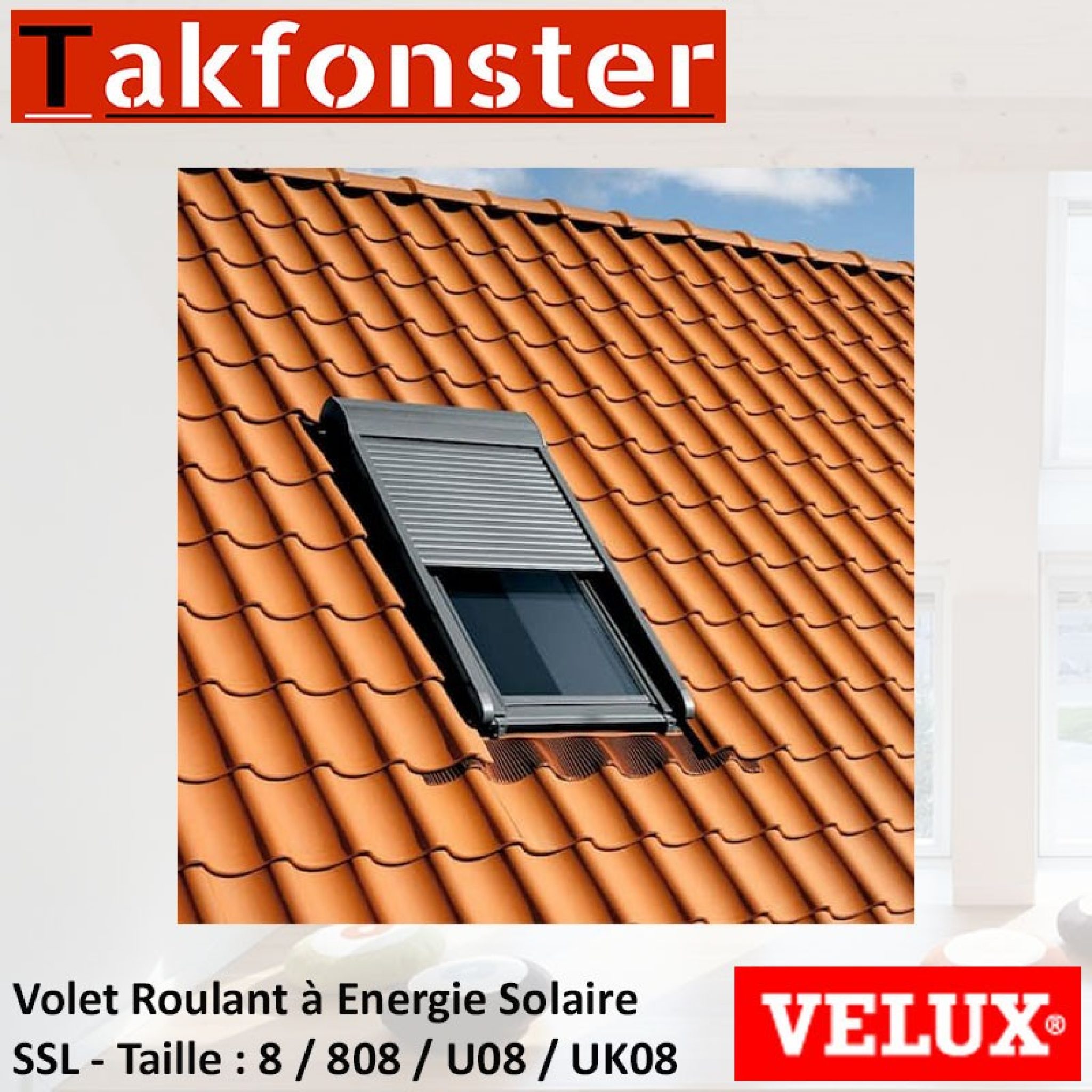 Panne Volet Velux Solaire