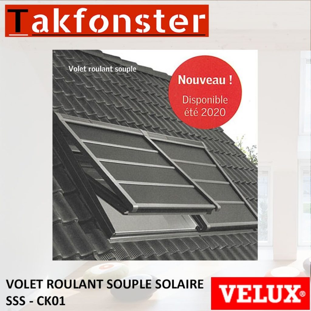 Volet Roulant Souple Solaire VELUX – CK01 – Missy Store